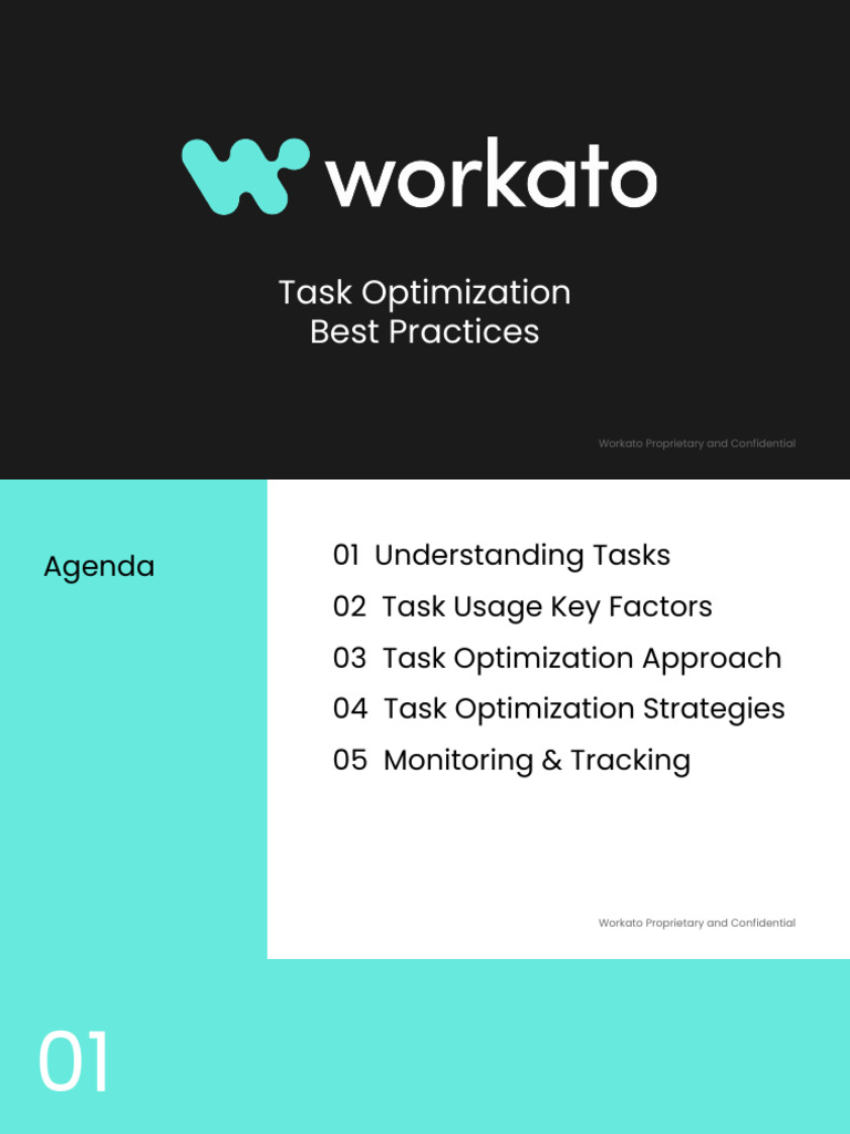 [Best Practices] Task Optimization (3) | PDF