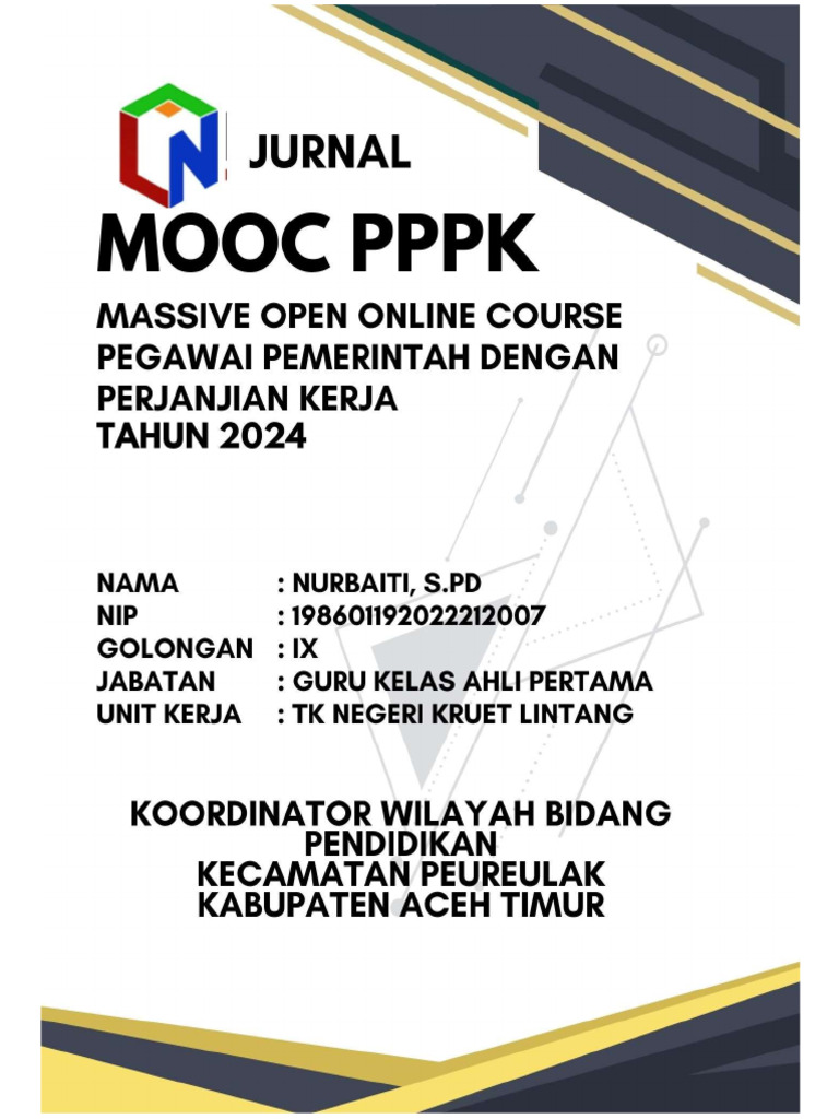 Jurnal Mooc PPPK Nurbaiti | PDF