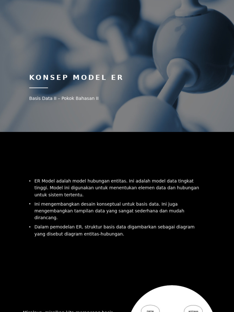 Konsep Model ER | PDF