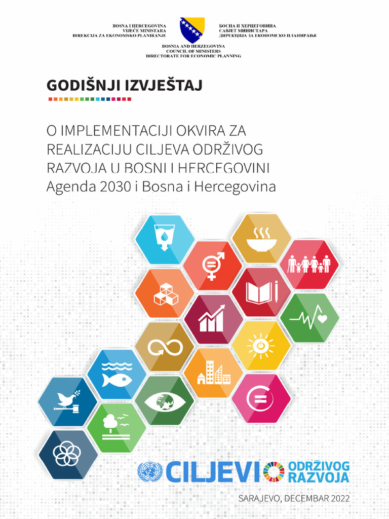 Godišnji Izvještaj o Implementaciji Okvira Za Realizaciju Ciljeva ...