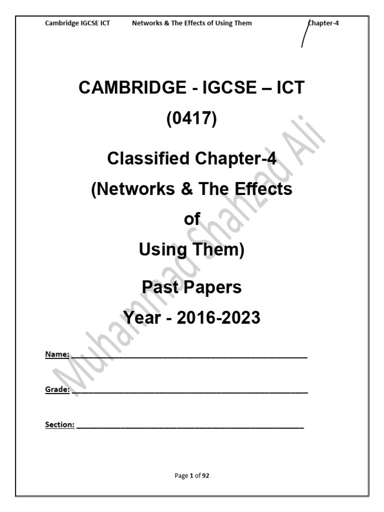 Ch 4 Classified | PDF