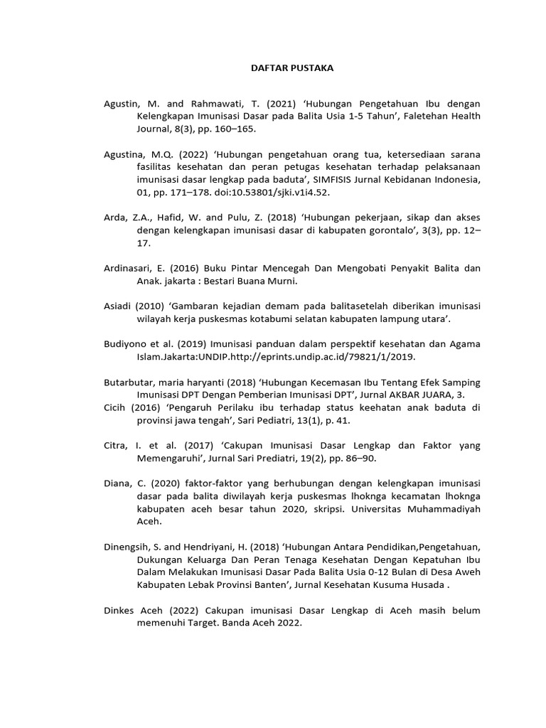 Daftar Pustaka-2 | PDF
