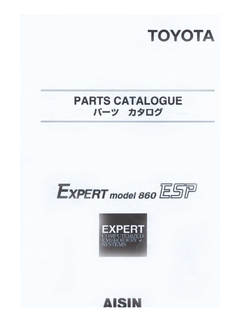 860 Parts Manual | PDF