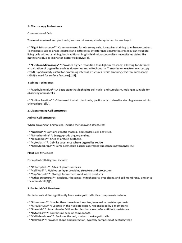 CELLS | PDF