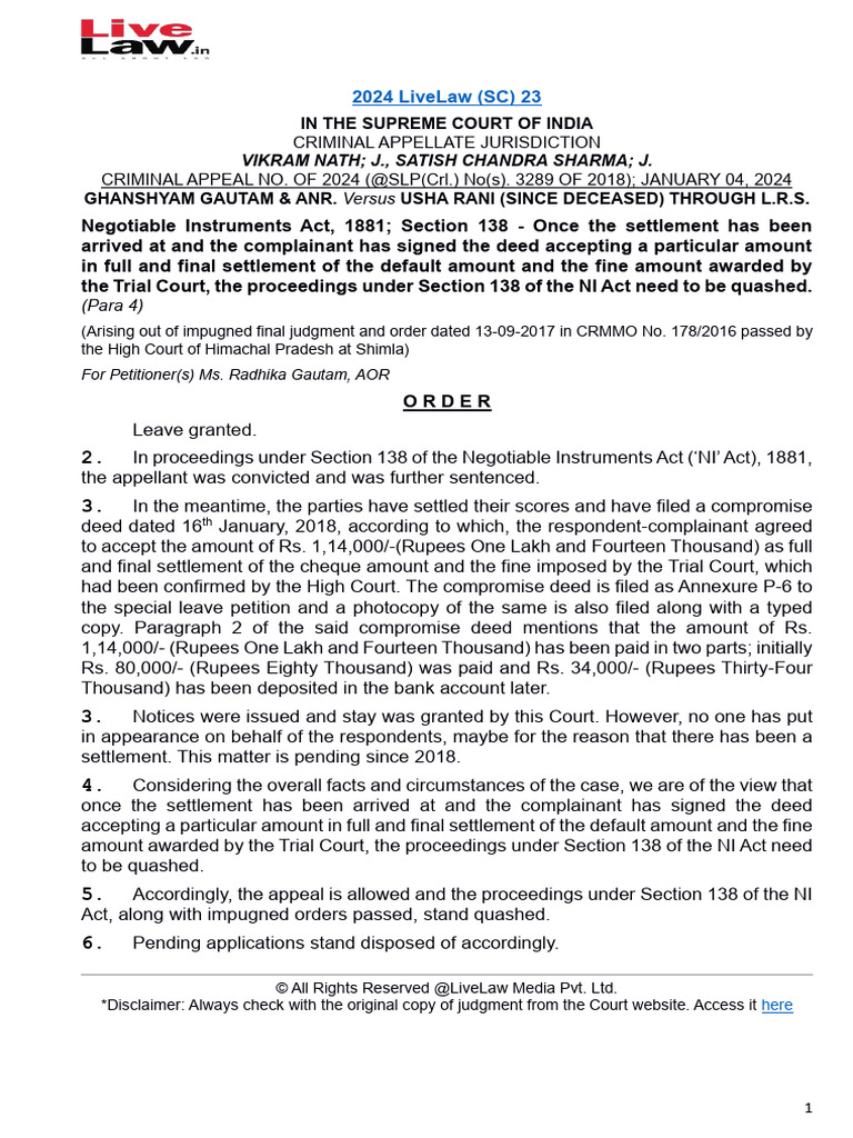 23 Ghanshyam Gautam V Usha Rani 4 Jan 2024 521681 | PDF