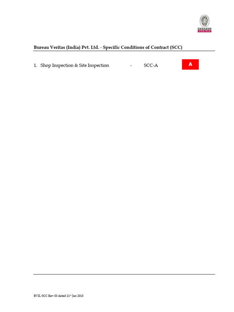 SCC Shop Inspection_R3 | PDF