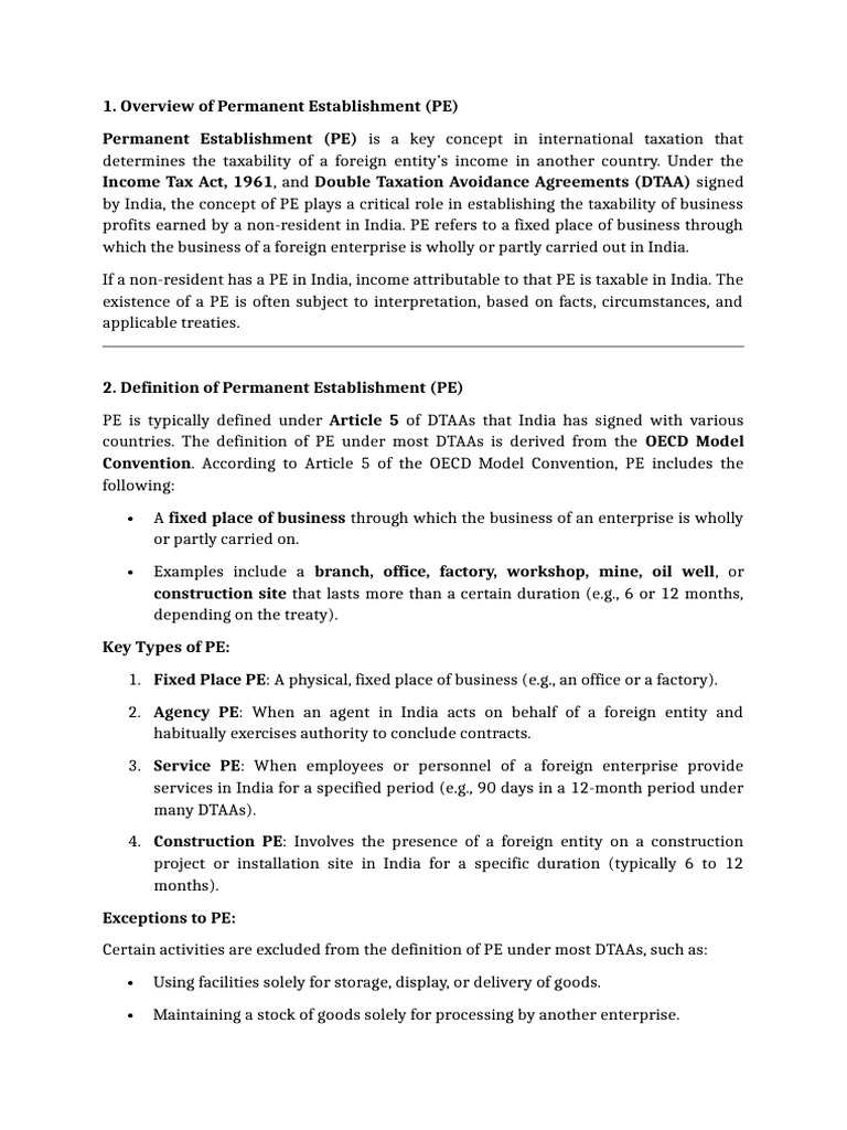 Notes On PE | PDF