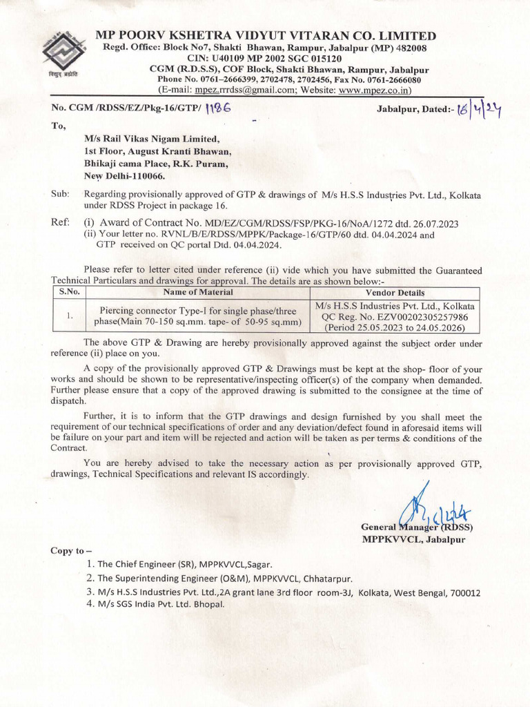 1186 dtd. 16.04.2024 GTP & Drawings pkg. 16 | PDF