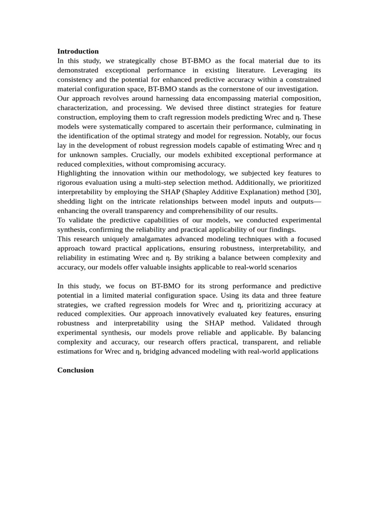 Introduction&conclusion Draft | PDF