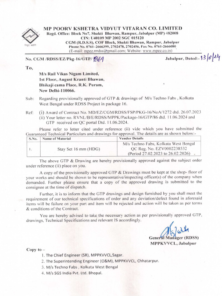 1869 Dtd. 13.06.2024 GTP & Drawings Pkg. 16 | PDF