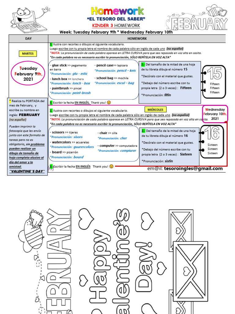 K3 Homework 9 y 10 Febrero | PDF