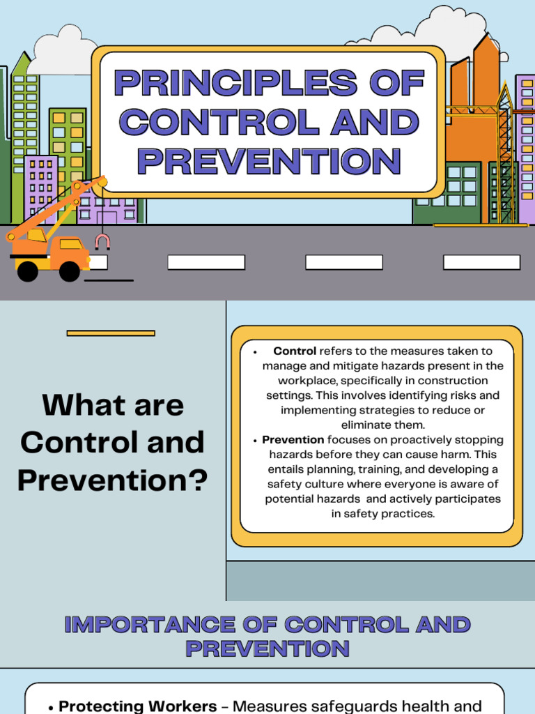 Principles of Control and Prevention | PDF