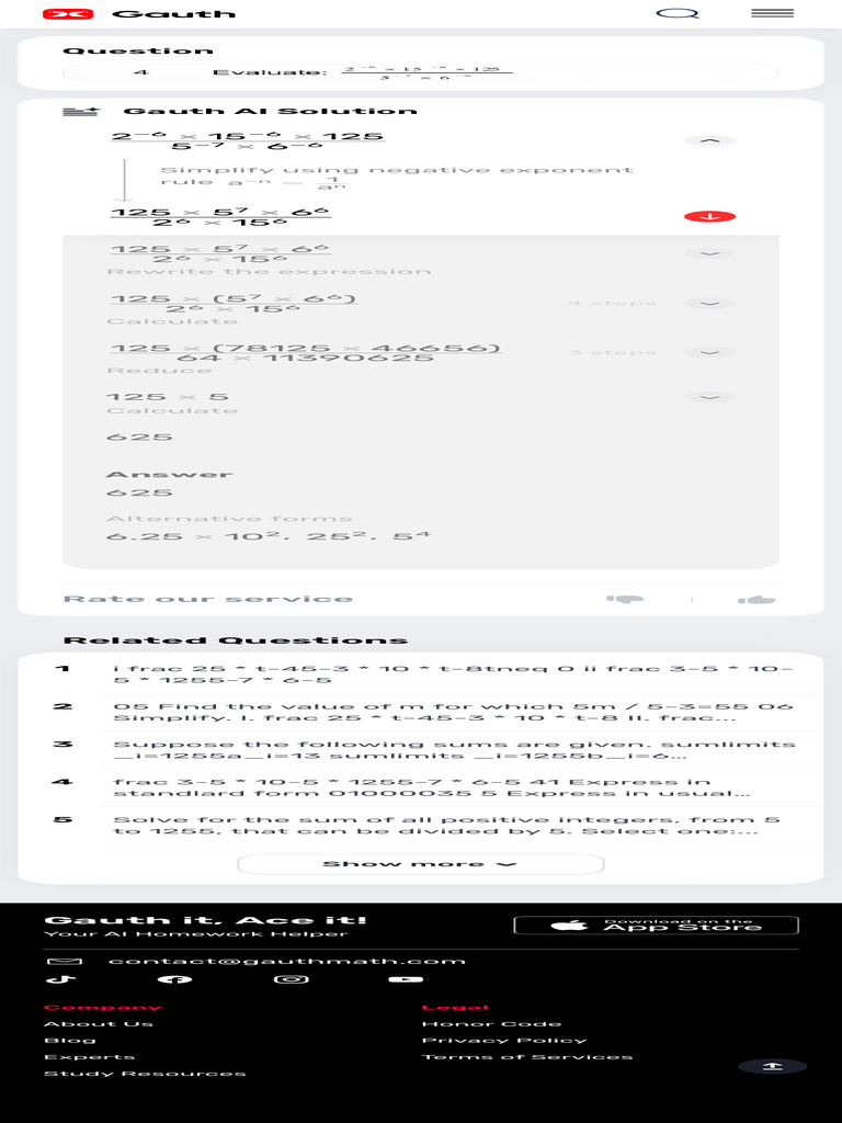 Solution - Gauth | PDF