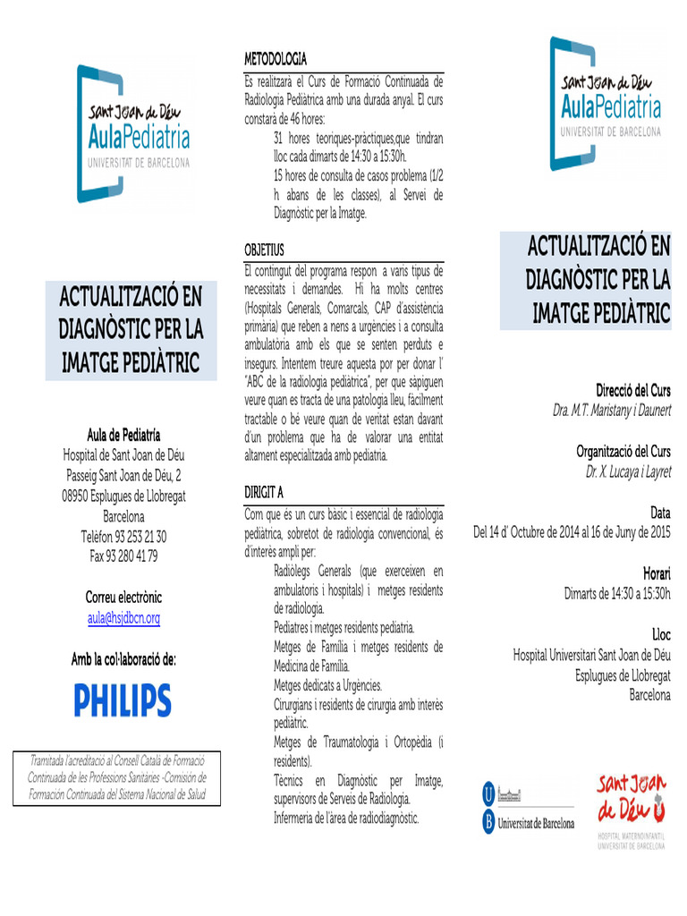 PROGRAMA RADIOLOGÍA Def | PDF