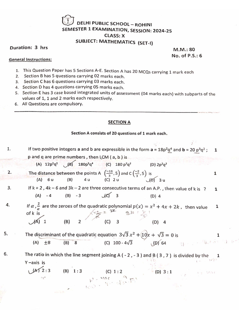 maths 10th class ......... | PDF