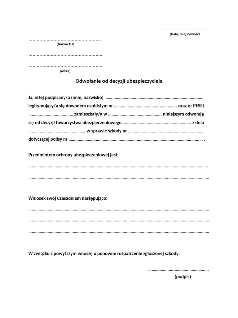 Odwo Anie WZ R | PDF