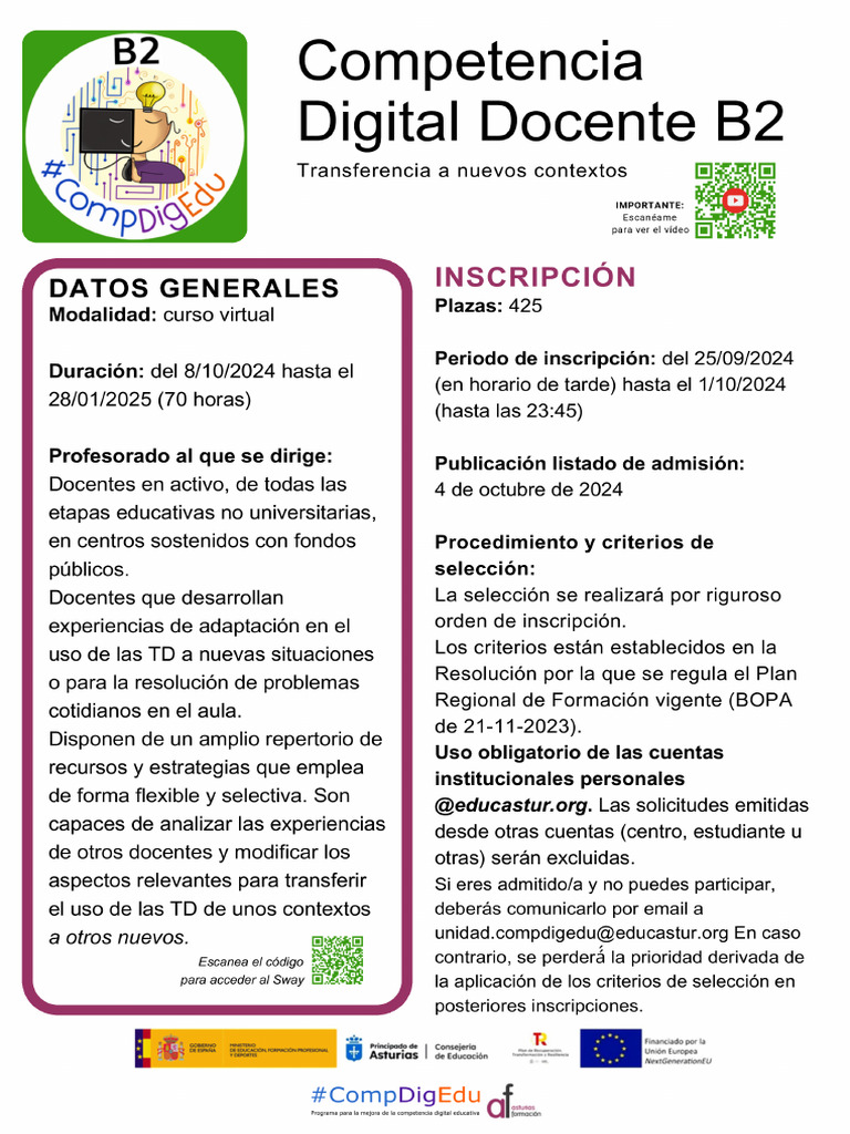 Díptico B2 CDD | PDF