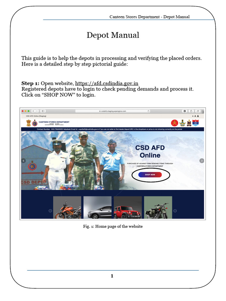 Depot Manual | PDF