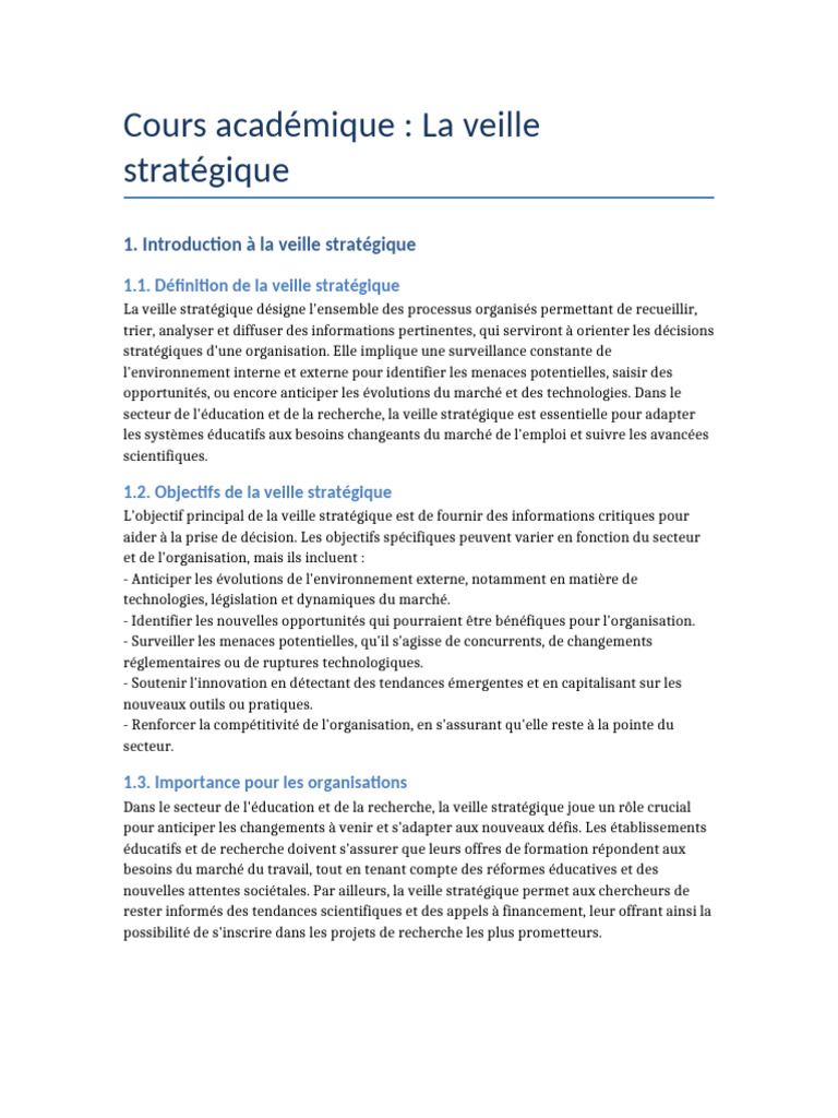 veille_strategique_detailed_cours | PDF