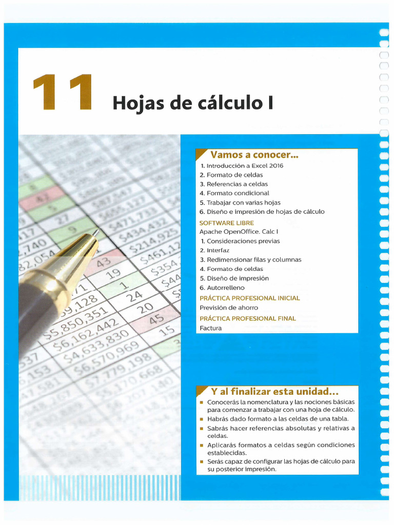 T5 Hoja de Cálculo | PDF