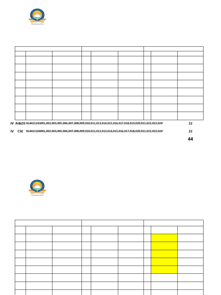 CIA 1 Hall Plan | PDF
