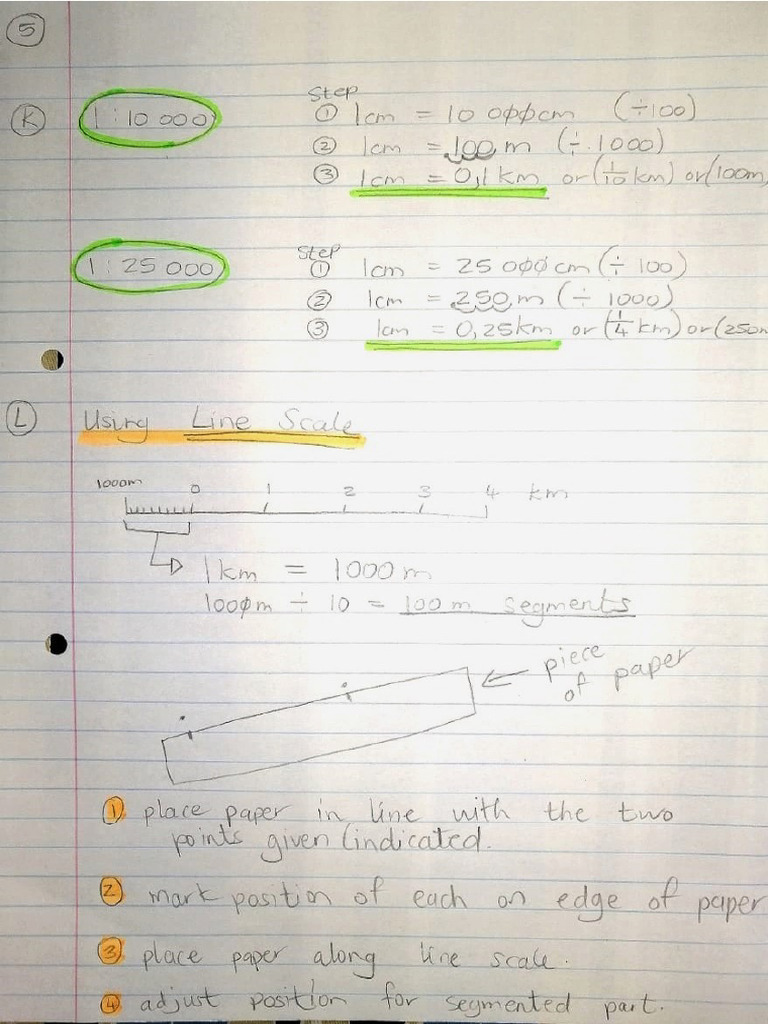 Grade 8 - Maps and Globes Notes (pt 5) | PDF