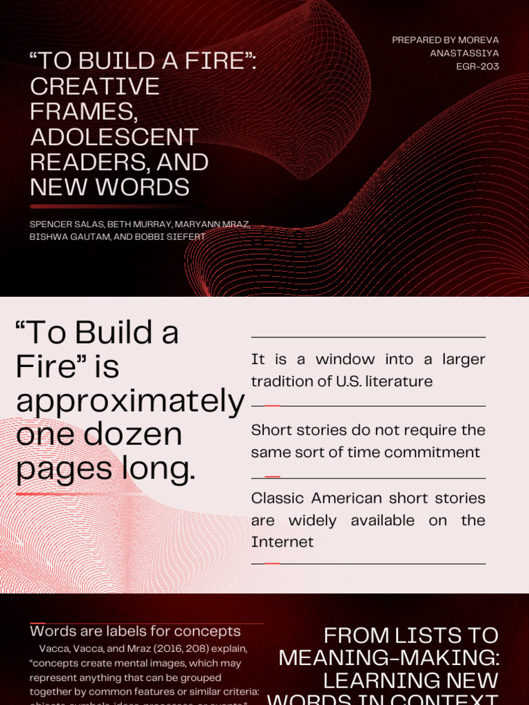 To Build a Fire | PDF