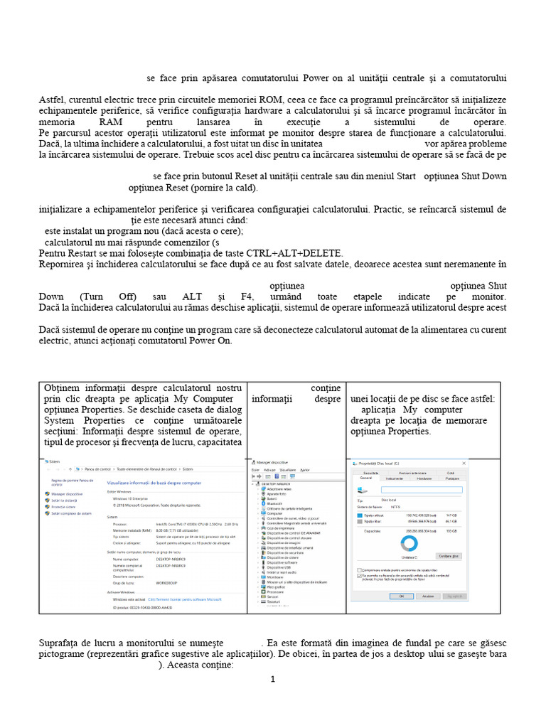 Teorie Competente Digitale Clasa A Ix-A | PDF
