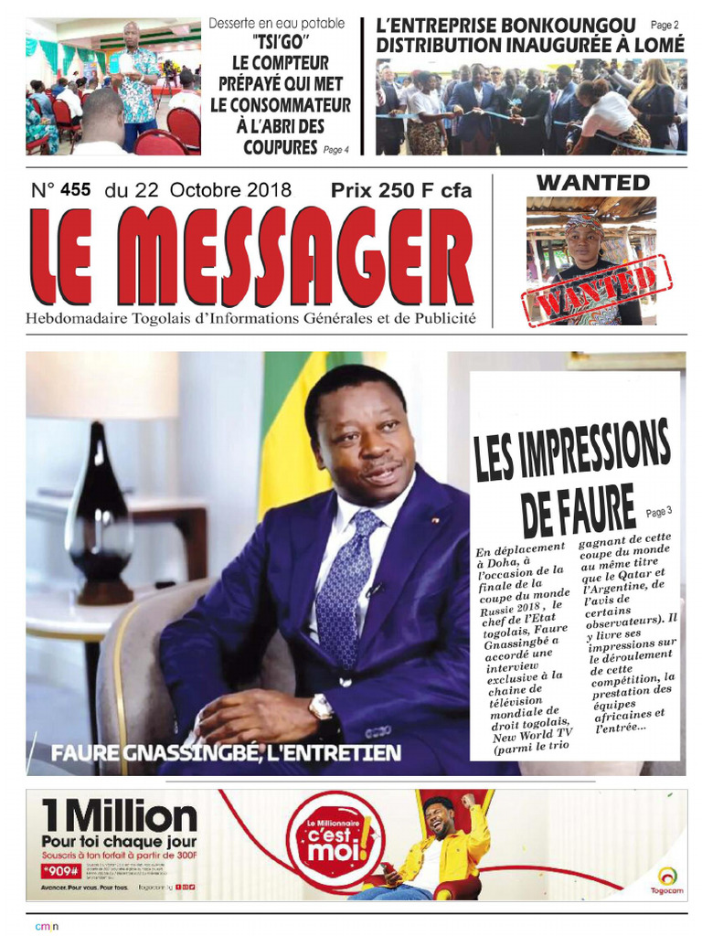 Le Messager N 2018 | PDF