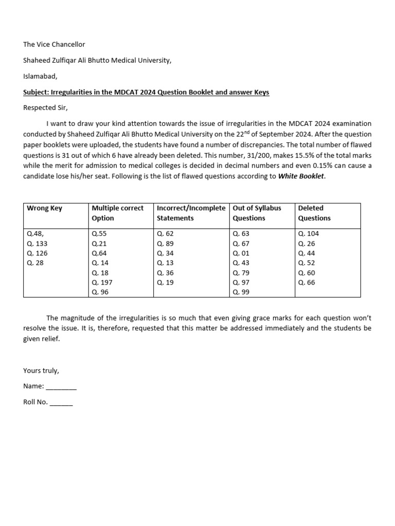 VC Szabmu Application White | PDF