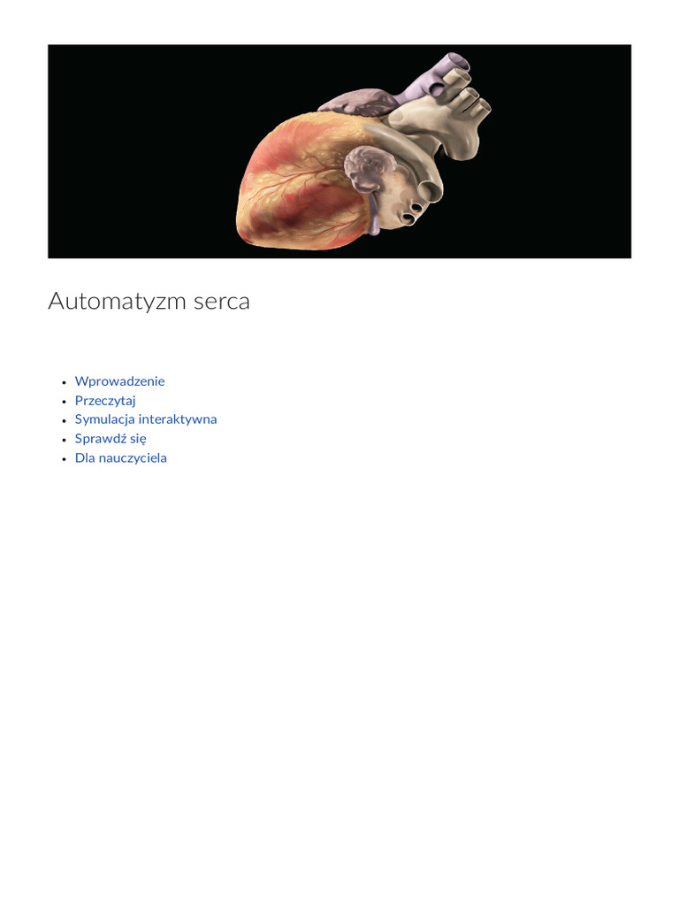 Automatyzm Serca | PDF