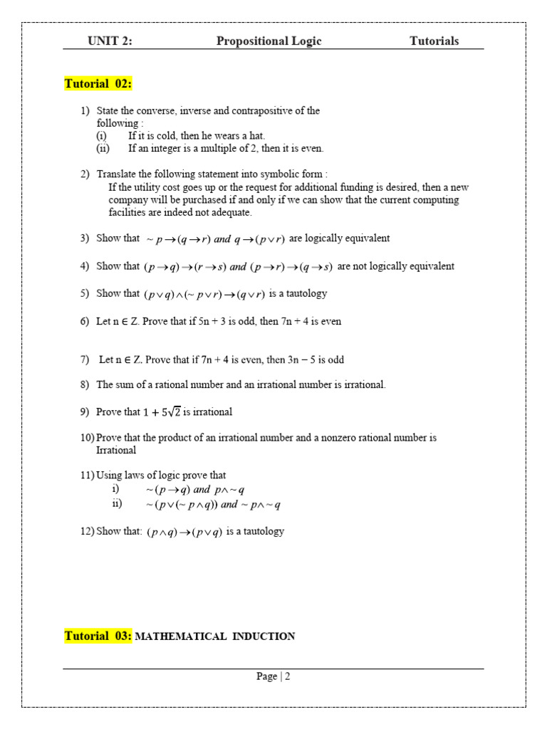 Unit 2 Tut 2 | PDF | Teaching Methods & Materials | Computers