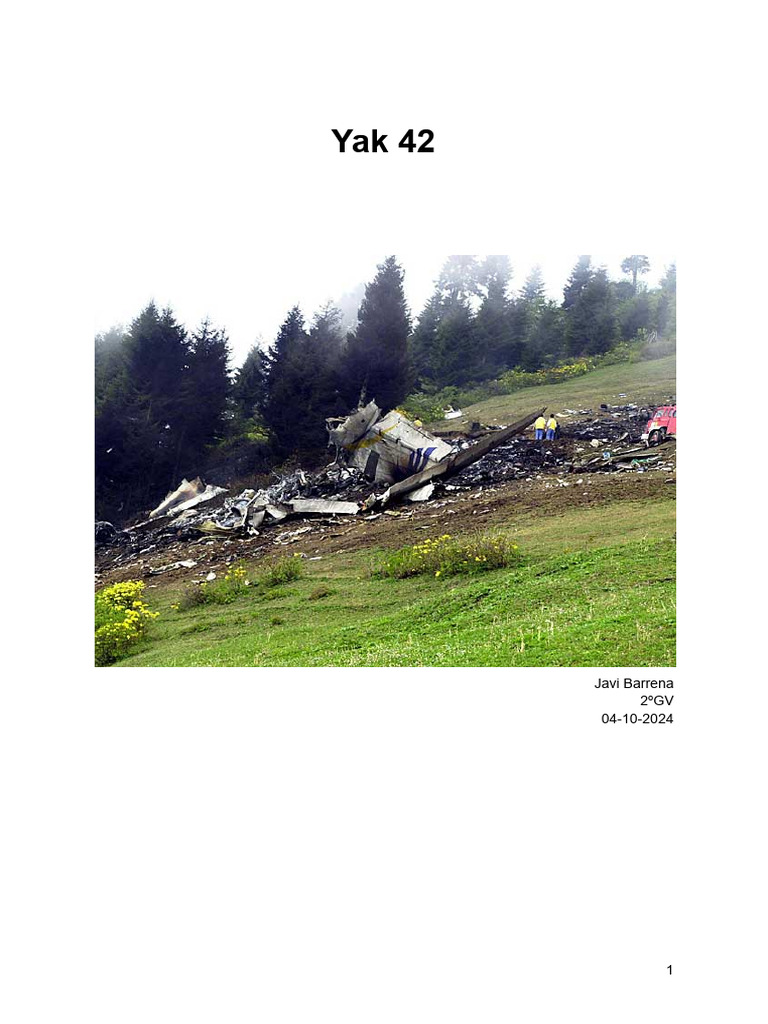 Yak 42 | PDF