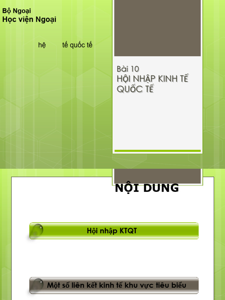 Bai 10 - Hoi Nhap KTQT | PDF