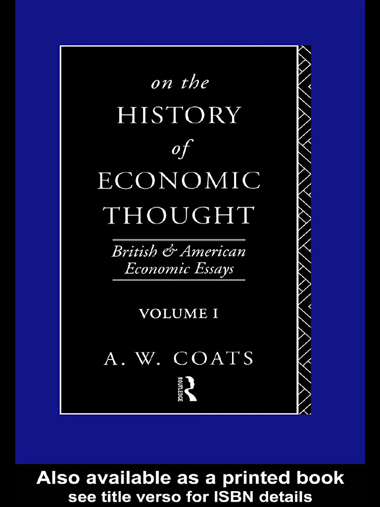 History of Economic Thought Essays | PDF | Economics | History
