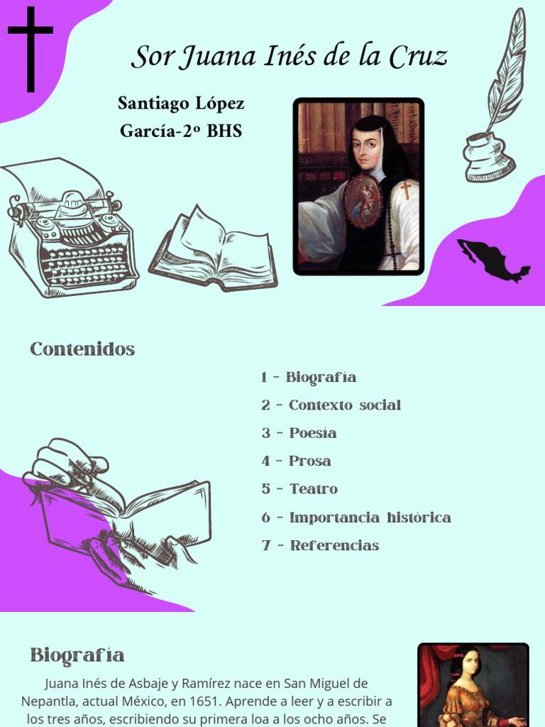Sor Juana Inés de La Cruz - 20240308 - 142717 - 0000 | PDF