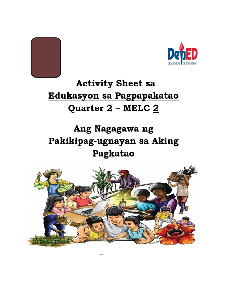 EsP8 - LAS Q2 MELC 2 WEEK 1 | PDF