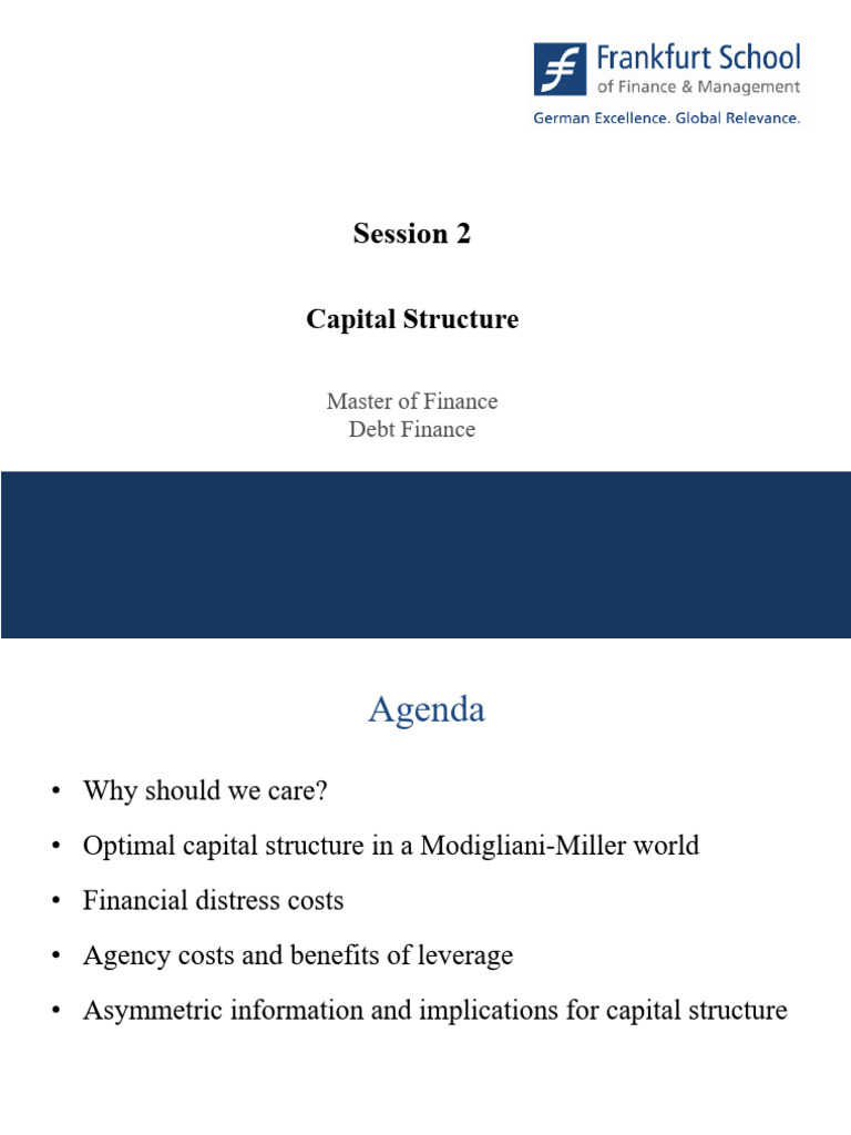 2 Capital Structure-1 | PDF