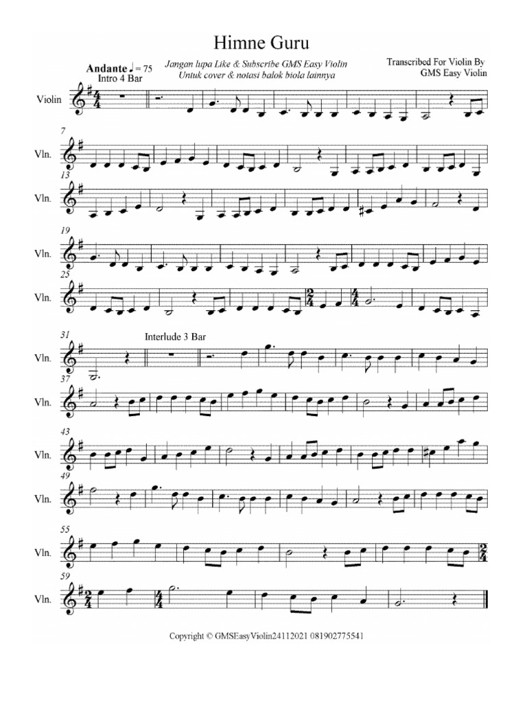 Hymne Guru GMS Cover | PDF