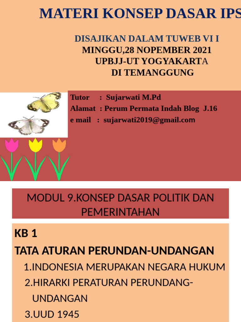 Modul 9 Konsep Dasar Ips | PDF