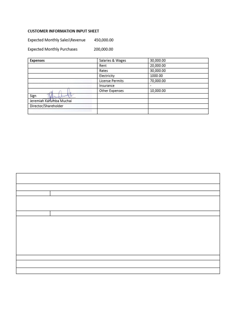 Jeynes Financial Projection | PDF