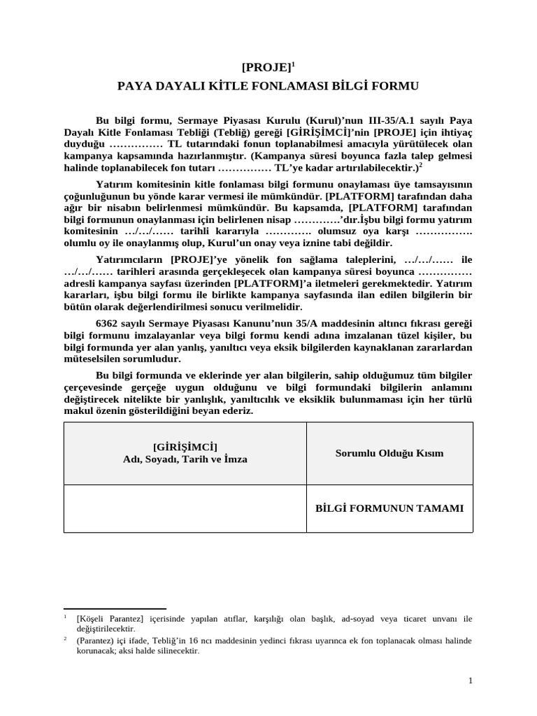 pKF_bilgi formu_proje | PDF