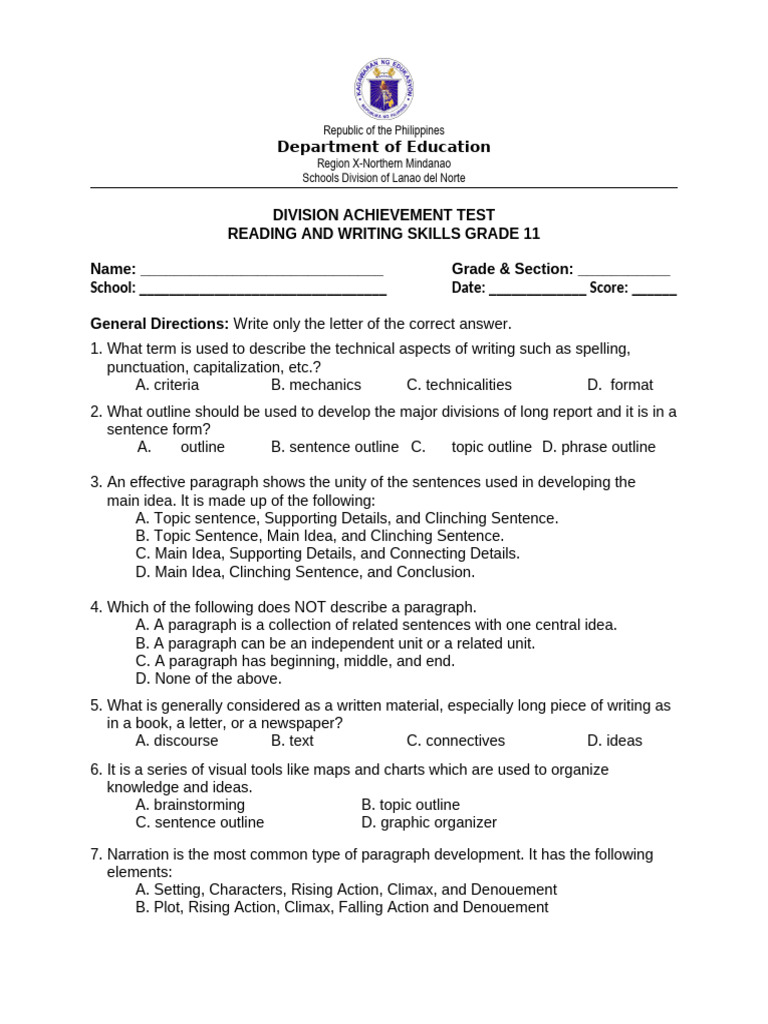 DAT Reading and Writing | PDF | Meditation | Plot (Narrative)