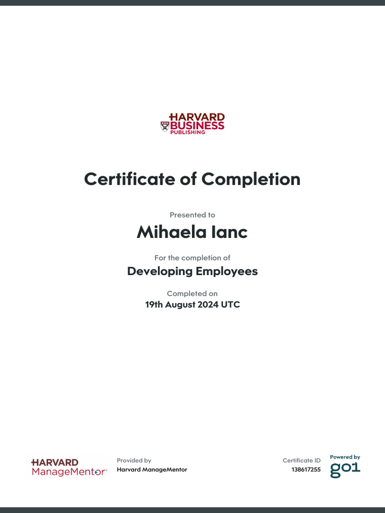 Developing Employees | PDF