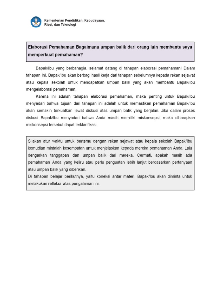 Topik 1 - Elaborasi Pemahaman - Docx - Topik 1 - Elaborasi Pemahaman | PDF