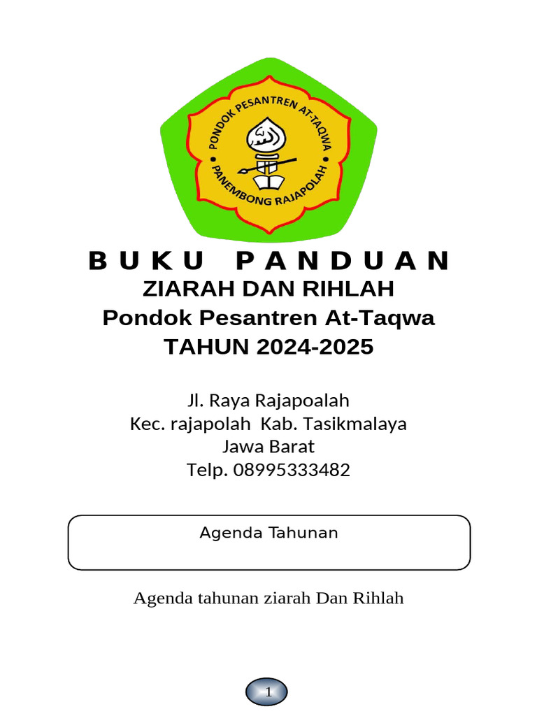 Buku Panduan Ziarah | PDF