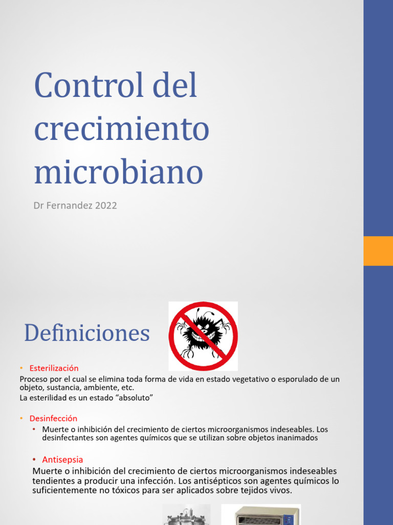 Control Crecimiento Microbiano | PDF