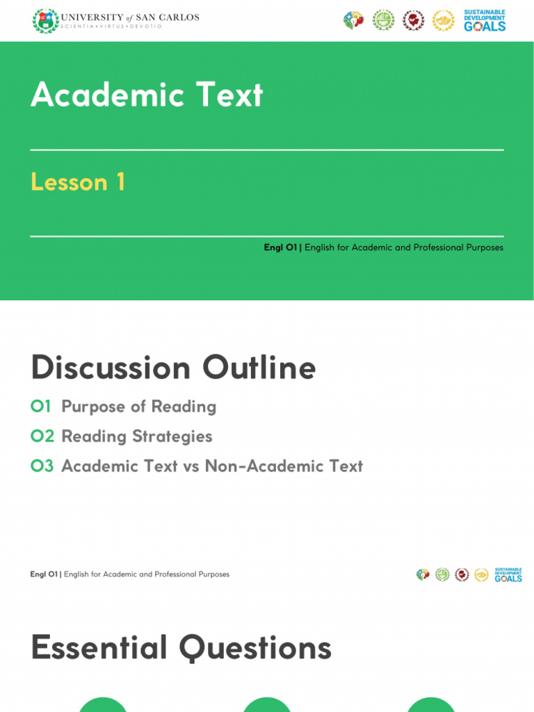 Engl 01 Lesson 1 | PDF