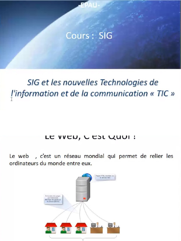 Cours 3 - SIG-Web | PDF