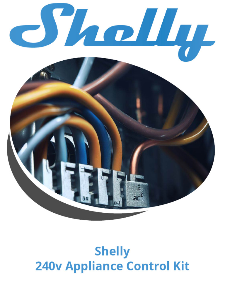 Shelly 240v Appliance Control Kit | PDF | Mains Electricity ...